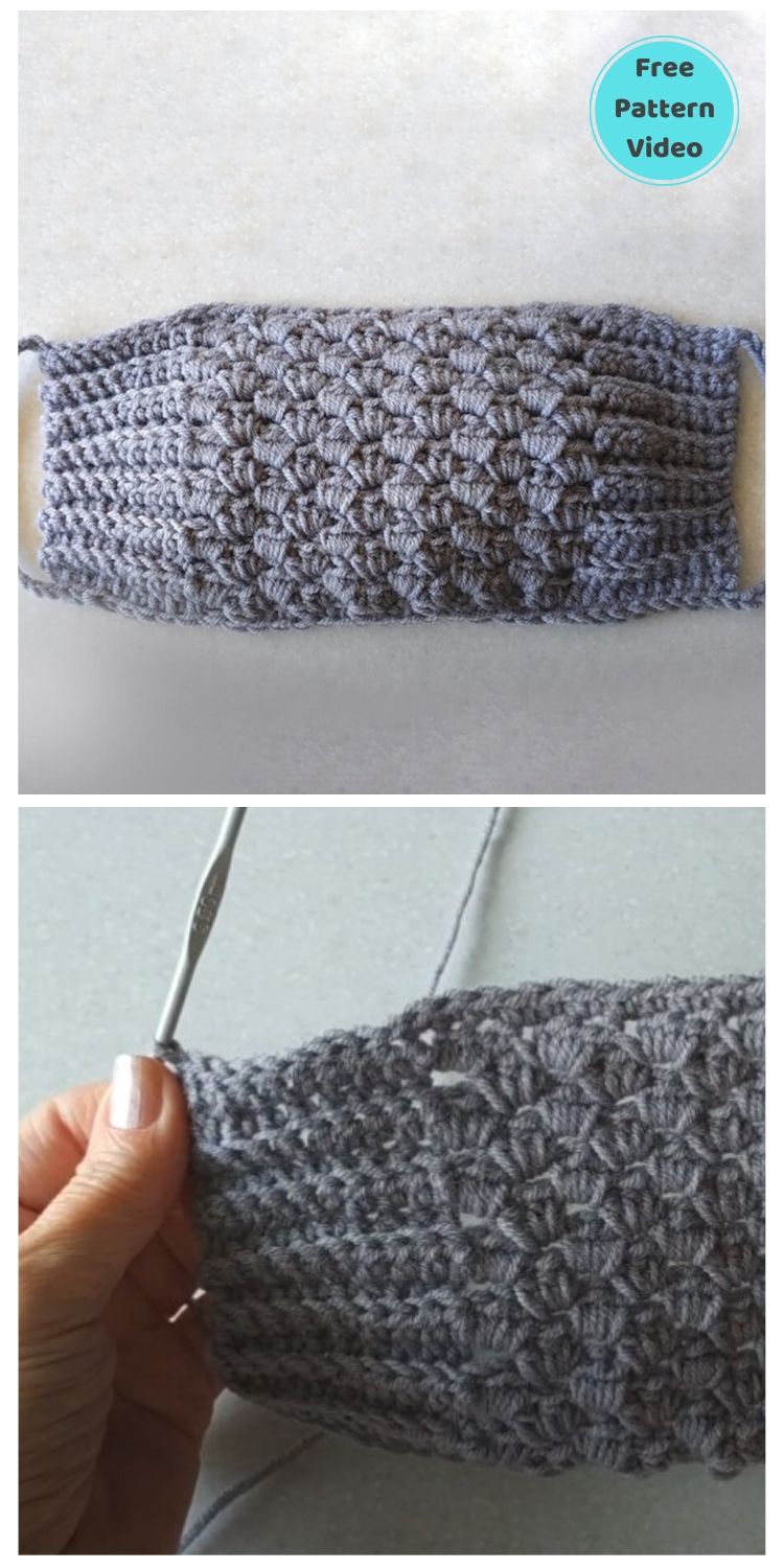 21 Free Face Mask Crochet Patterns For Adults - The Yarn Crew