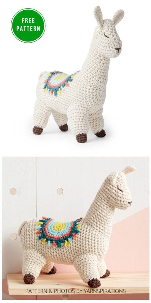 12 Free Llama Crochet Patterns - The Yarn Crew