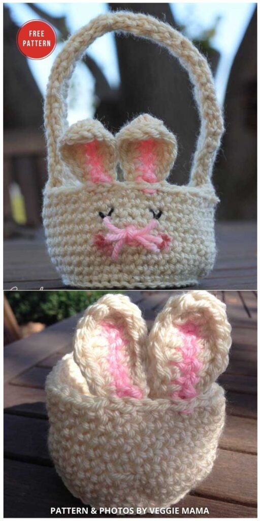 10 Free Patterns For Cute Easter Baskets - The Yarn Crew