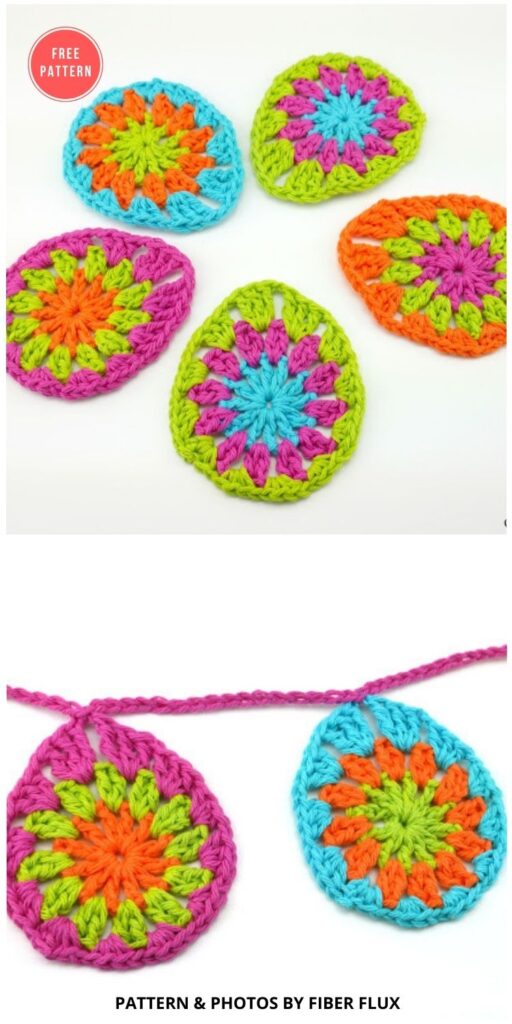 13 Free Easter Garland Crochet Patterns - The Yarn Crew
