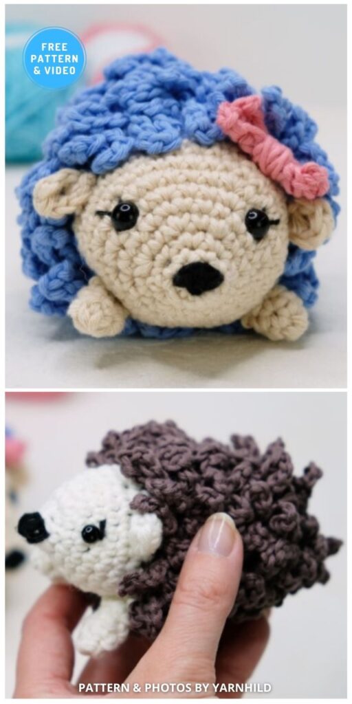 10 Free Crochet Hedgehogs Easy Amigurumi Patterns - The Yarn Crew