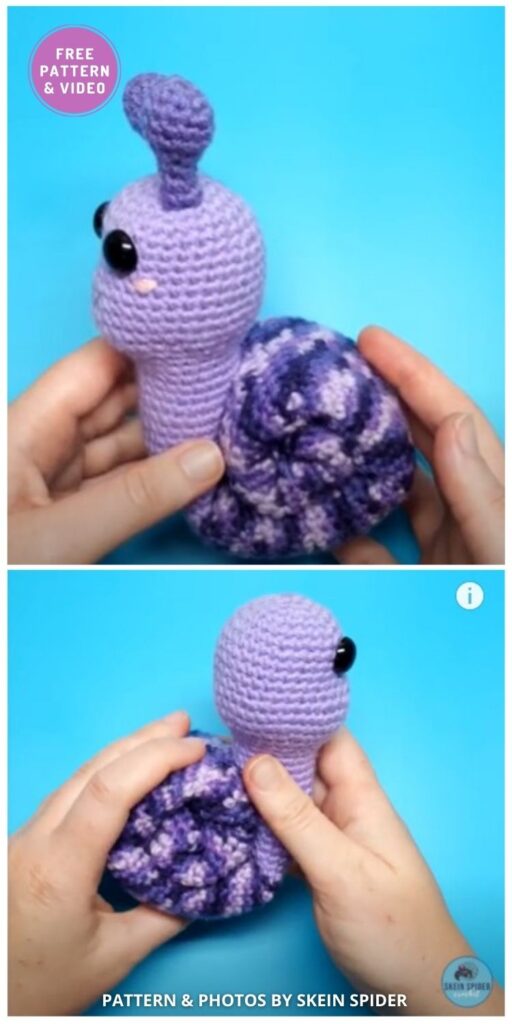 8 Free Slugs & Snails Crochet Patterns - The Yarn Crew