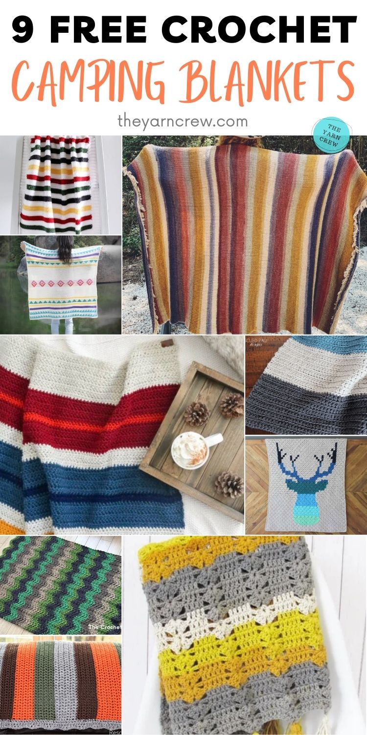 9 Free Crochet Camping Blanket Patterns To Keep You Warm And Cozy - The ...