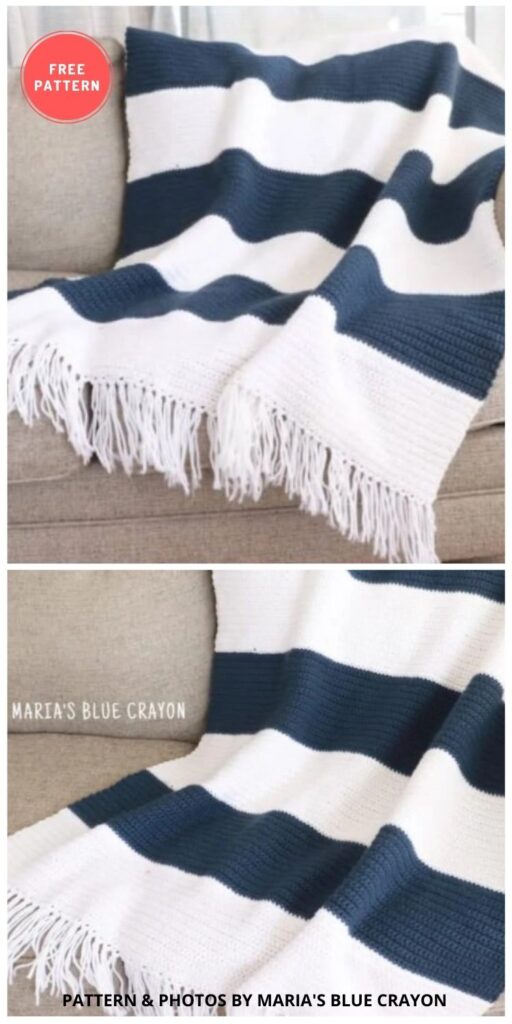 10 Best Crochet Picnic Blanket Patterns For Family Outing - The Yarn Crew