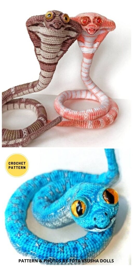 9 Incredible Realistic Crochet Bug, Critter And Reptile Patterns - The ...