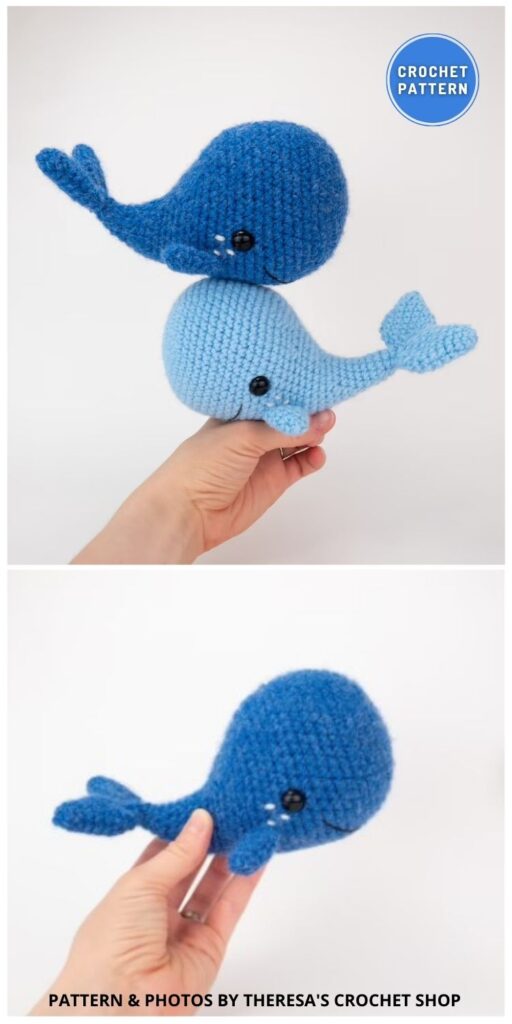 9 Cute Crochet Amigurumi Whale Patterns - The Yarn Crew