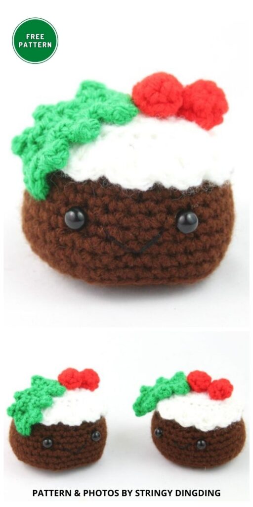 10 Free Crochet Pudding Patterns For Christmas - The Yarn Crew