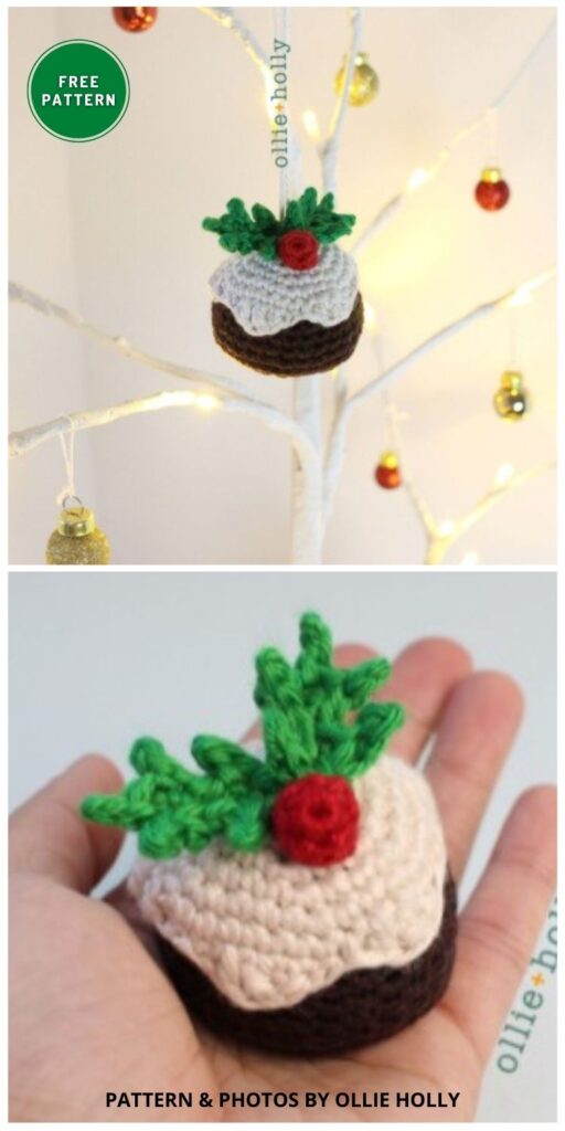 10 Free Crochet Pudding Patterns For Christmas - The Yarn Crew