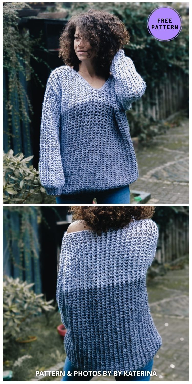10 Crochet Spring Jumper Patterns To Make - The Yarn Crew