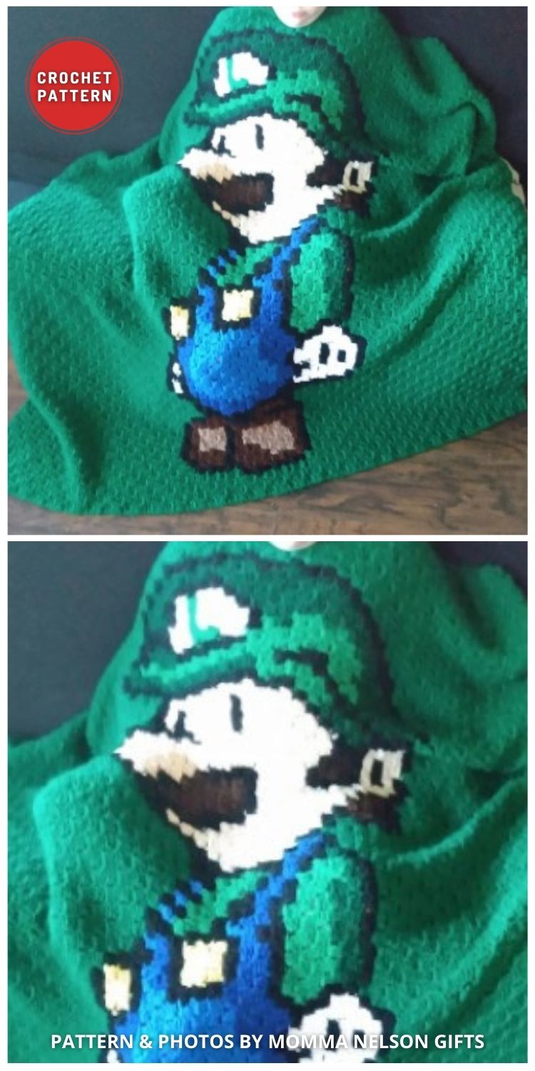 6 Best Crochet C2C Super Mario Blanket Patterns - The Yarn Crew