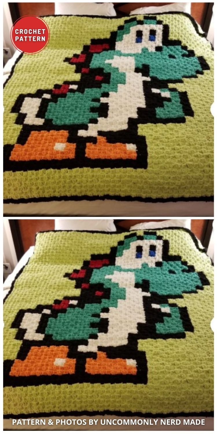6 Best Crochet C2C Super Mario Blanket Patterns - The Yarn Crew