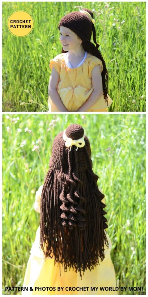 8 Amazing Crochet Halloween Wig Patterns - The Yarn Crew