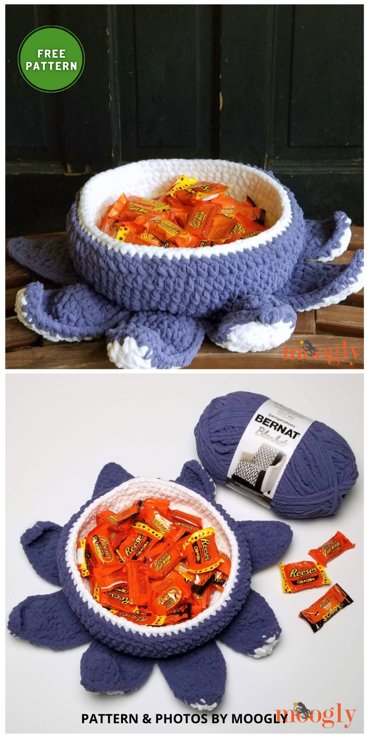 8 Free Spooky Halloween Party Decor Crochet Patterns - The Yarn Crew