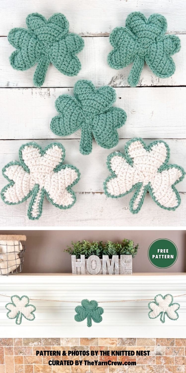 8 Free St. Patrick's Day Party Decor Crochet Patterns - The Yarn Crew