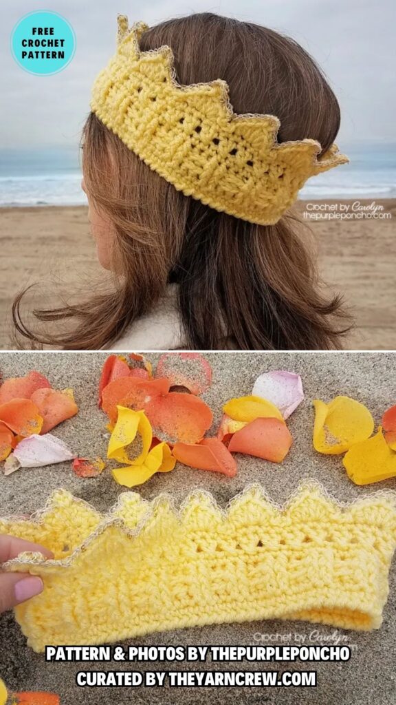 Feel Like Royalty With 11 Free Crochet Crown Patterns - The Yarn Crew