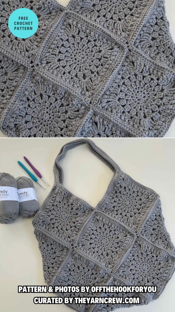 7 Free Granny Square Bags You Can Bring Anywhere - The Yarn Crew
