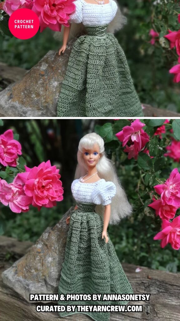 12 Fashionista Crochet Barbie Clothes Patterns - The Yarn Crew
